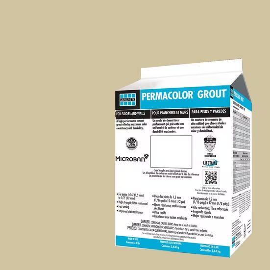 81 Butter Cream Permacolor Grout (8 lbs) – Super Arbor