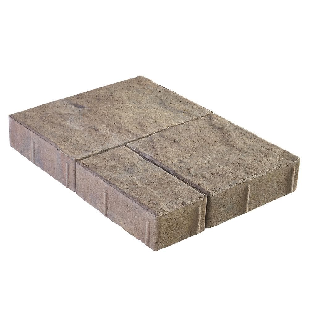 Pavestone Panorama Demi 3-pc 7.75 in. x 7.75 in. x 2.25 in. Cape Cod B ...