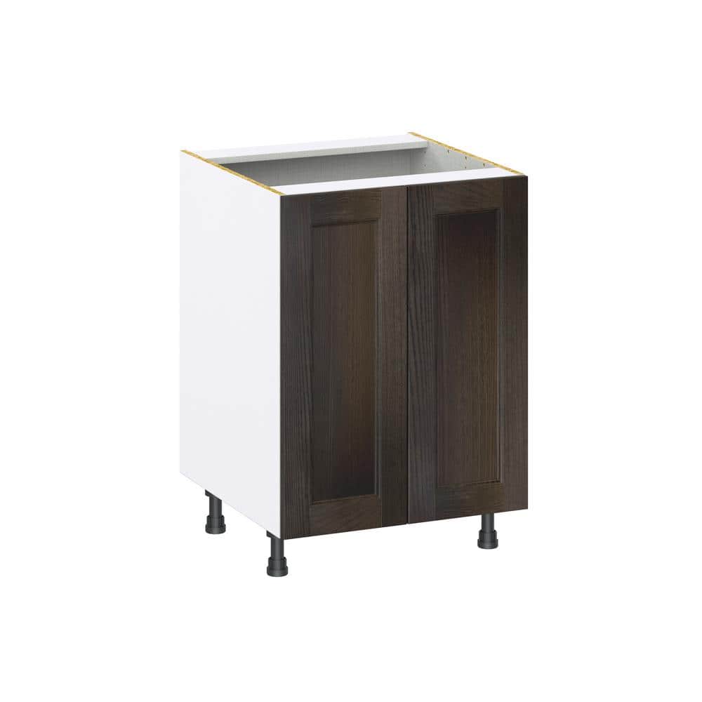 J COLLECTION Lincoln Chestnut Solid Wood Assembled Full Height Doors B ...