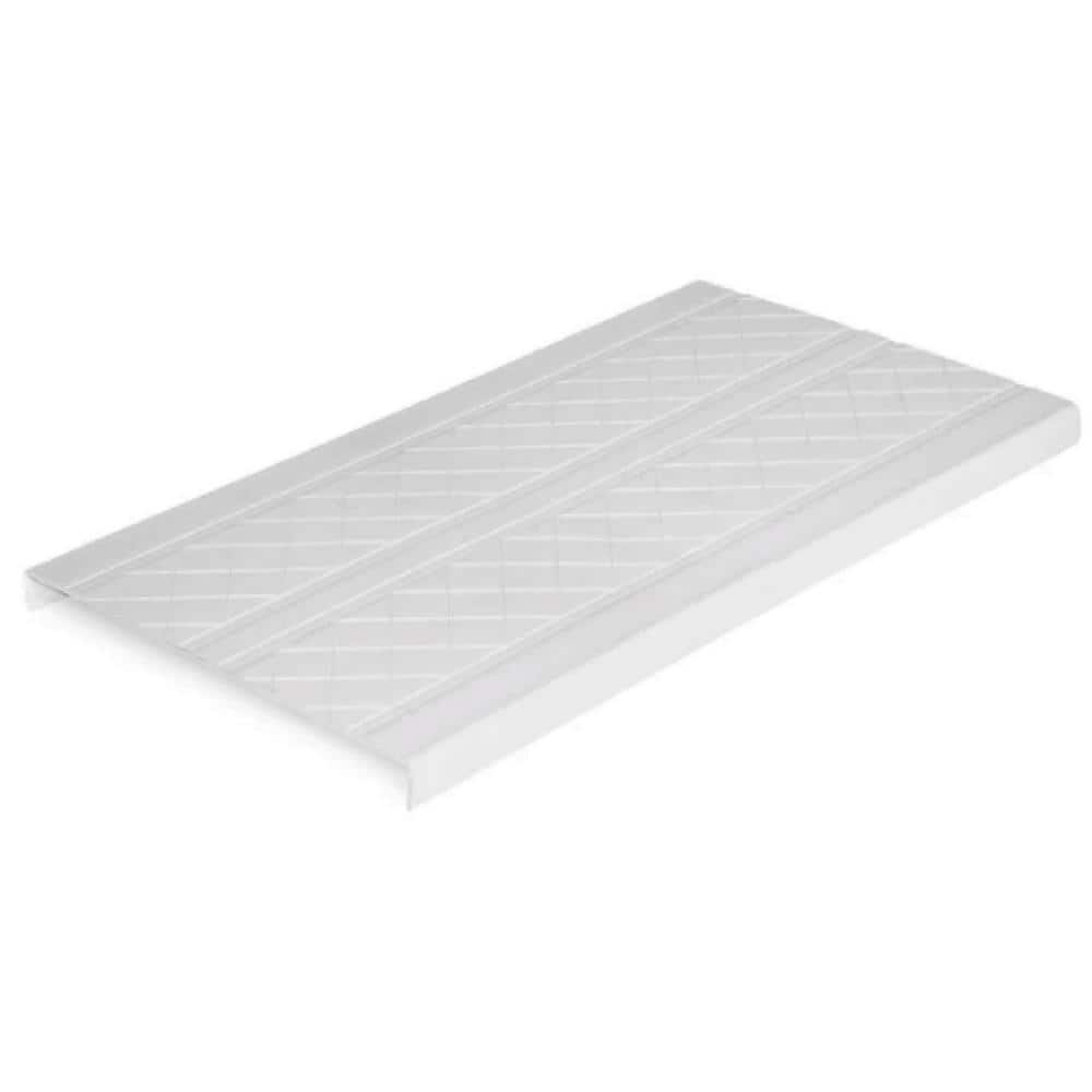Deck-Top 8 ft. Classic White PVC Decking Board Covers (10-Pack) – Super ...