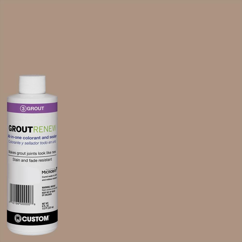Custom Building Products Polyblend #135 Mushroom 8 oz. Grout Renew Col ...