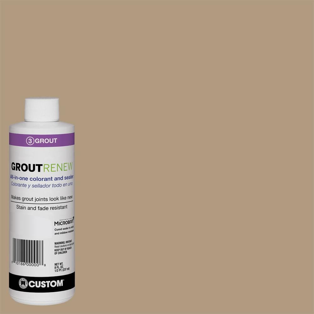 Custom Building Products Polyblend #186 Khaki 8 oz. Grout Renew Colora ...