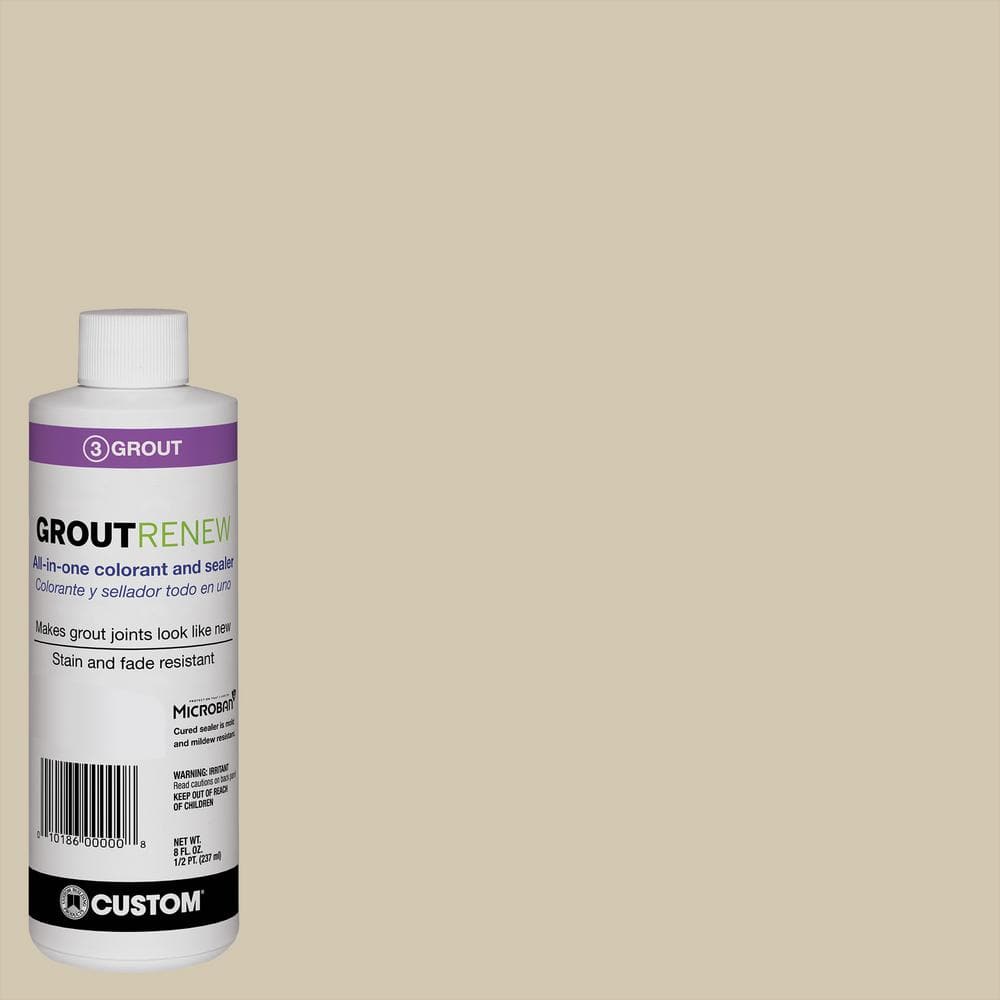 Custom Building Products Polyblend #382 Bone 8 oz. Grout Renew Coloran ...