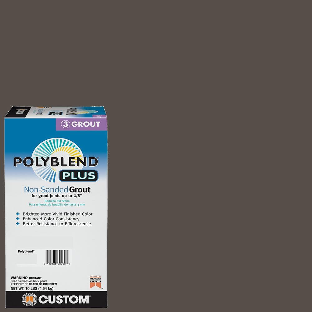 Custom Building Products Polyblend Plus #540 Truffle 10 lb. Unsanded G ...