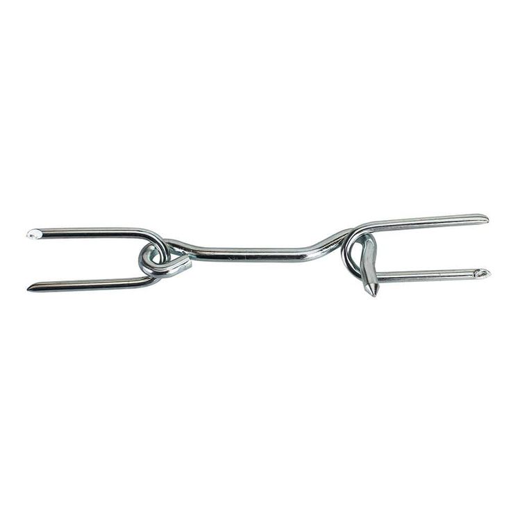 Everbilt 4 in. Zinc Plated Gate Hook with Staples – Super Arbor