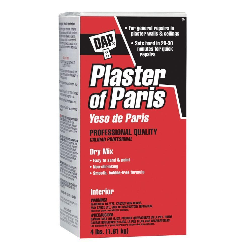 DAP Plaster of Paris 4 lbs. White Dry Mix – Super Arbor