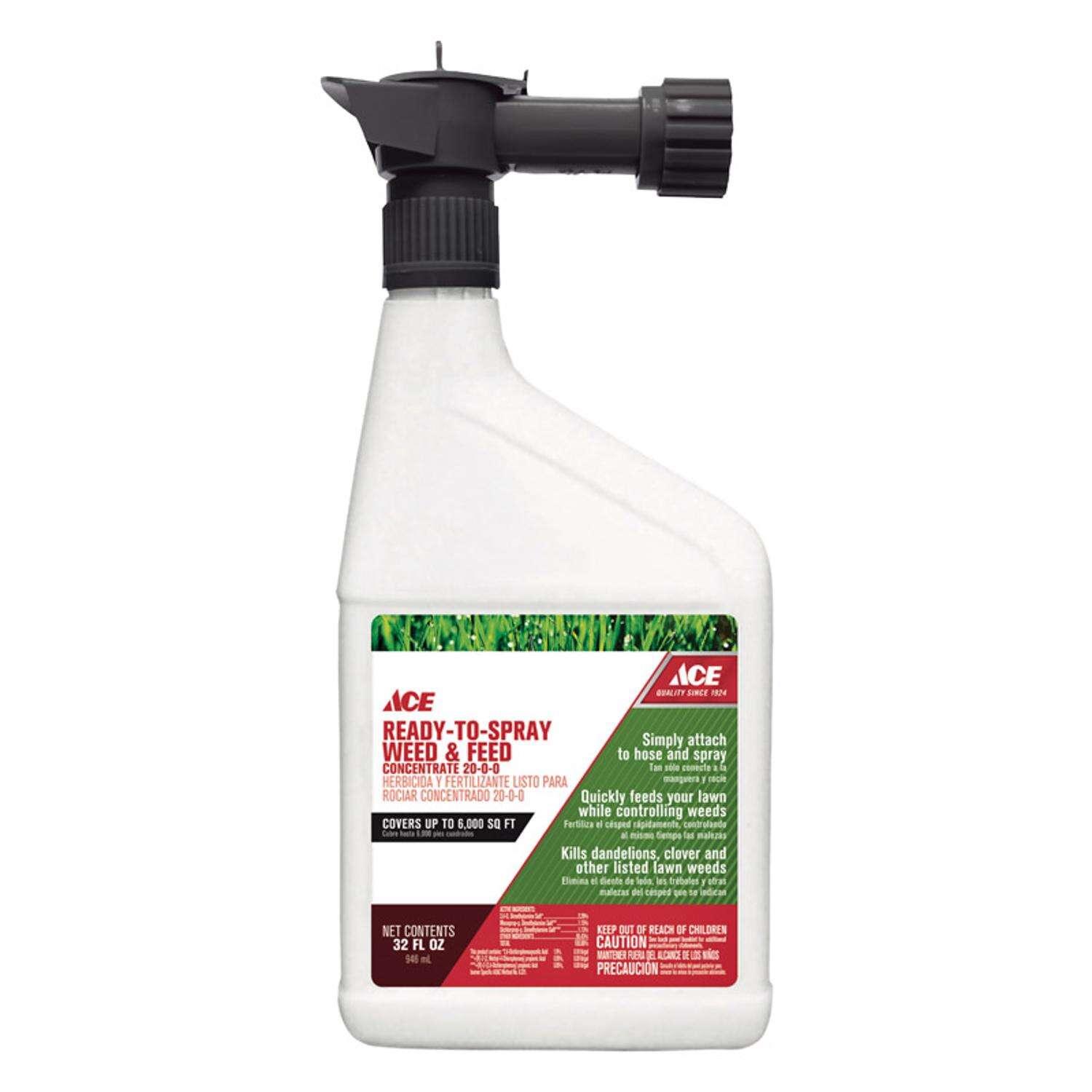 Ace Weed Killer RTS Hose-End Concentrate 32 oz – Super Arbor