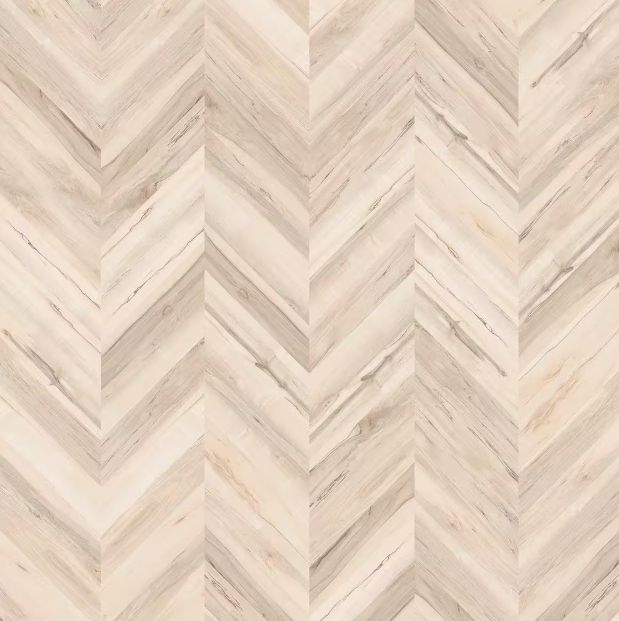 Chevron Navarra Maple 22 MIL x 12 in. W x 28 in. L Click Lock Waterpro ...