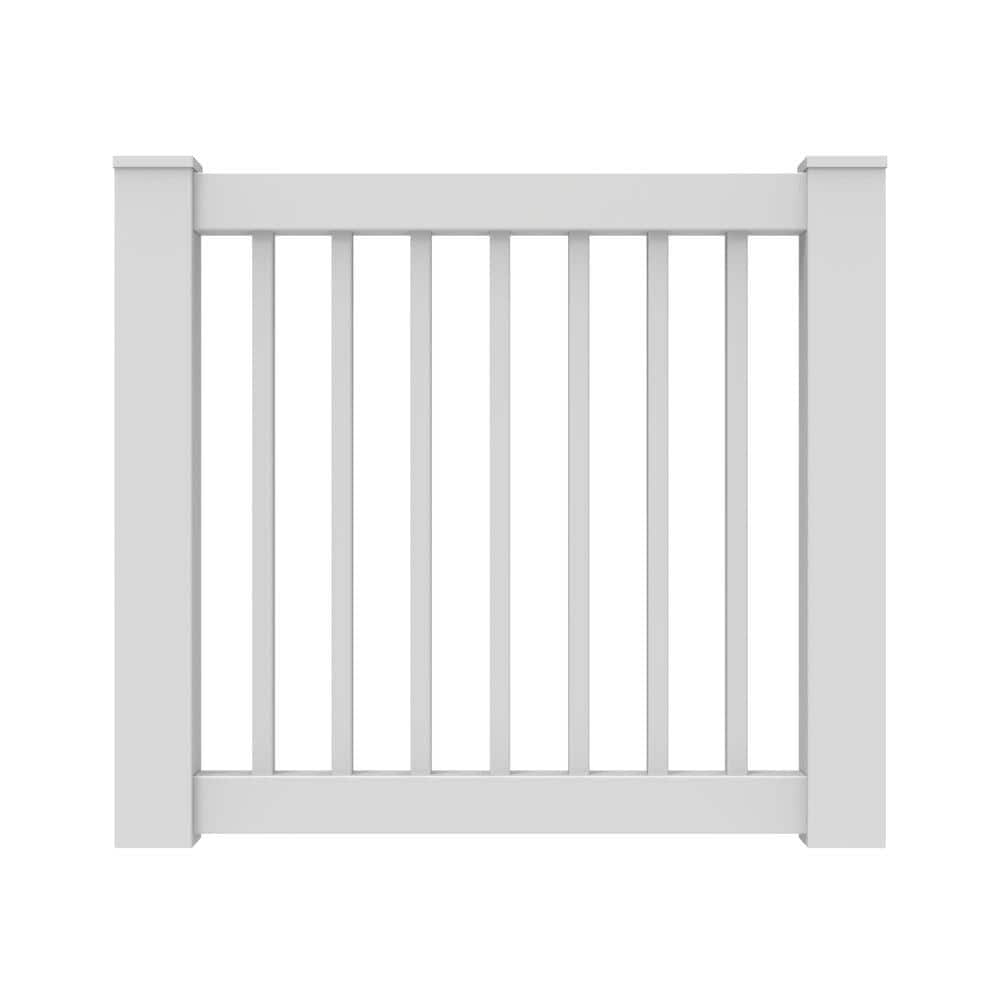 Bella Premier/Select 42 in. Vinyl Railing Gate Kit White – Super Arbor