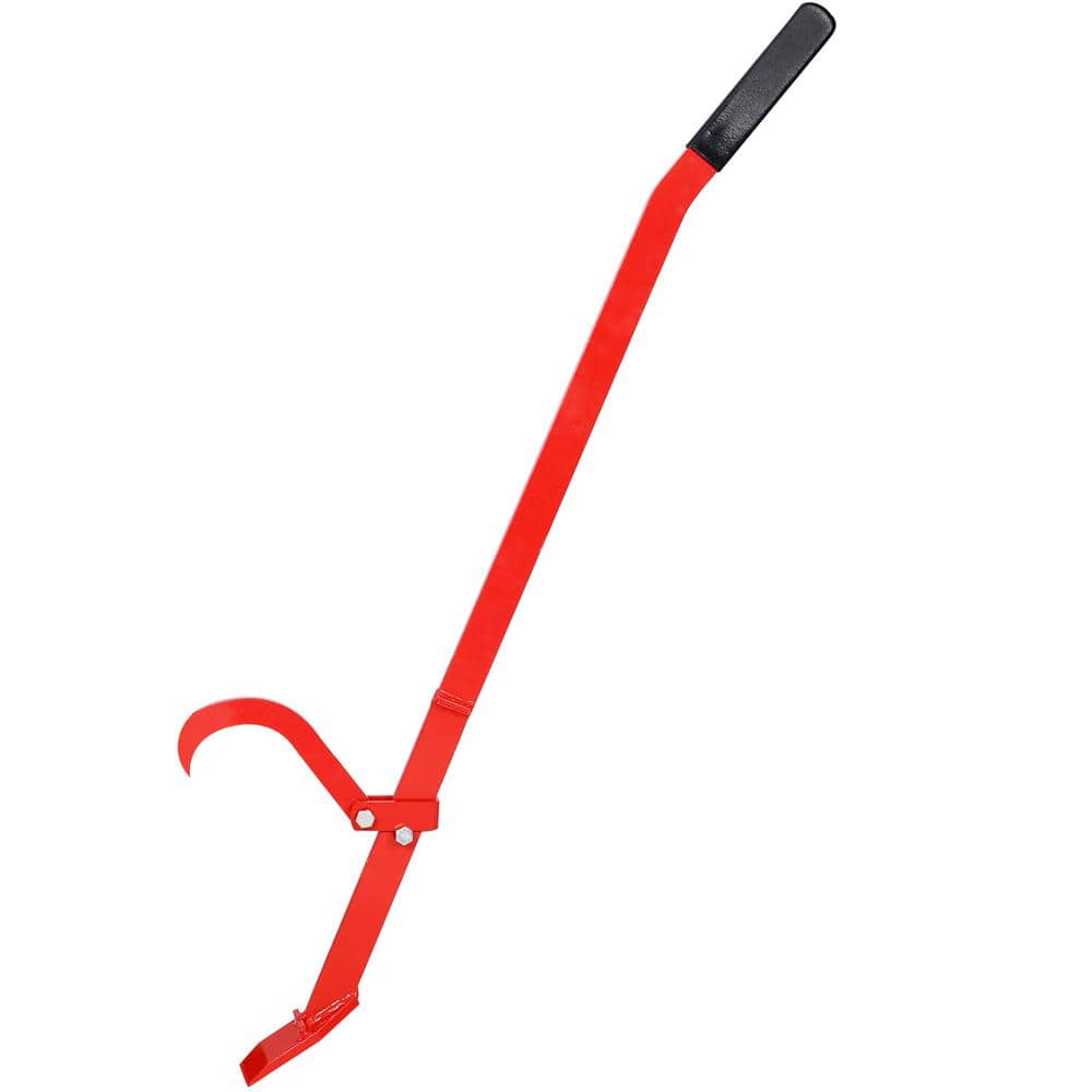 51 in. Red Steel Heavy-Duty Tree Felling Lever – Super Arbor
