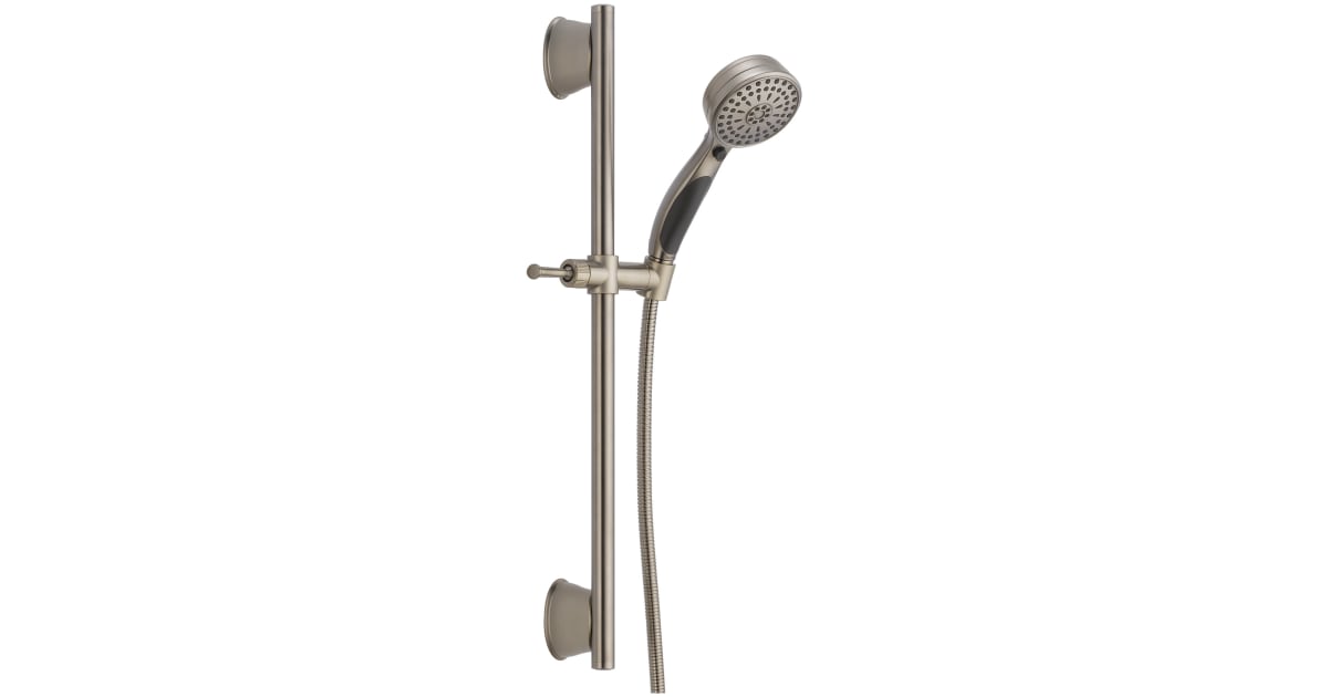 Delta Universal Showering Components Stainless 9-Spray Handheld Shower ...