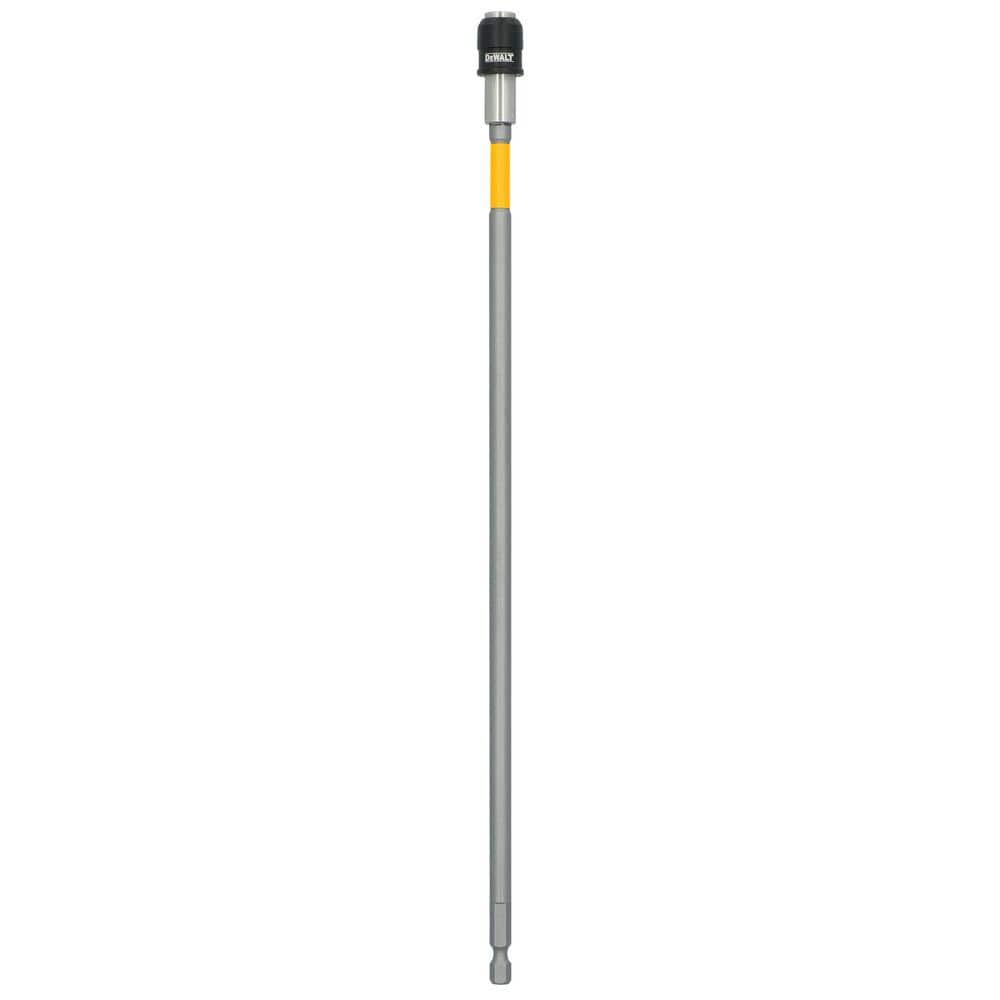 DEWALT MAXFIT 12 in. Bit Extension, 1/4 in. Hex Shank, Magnetic Quick ...