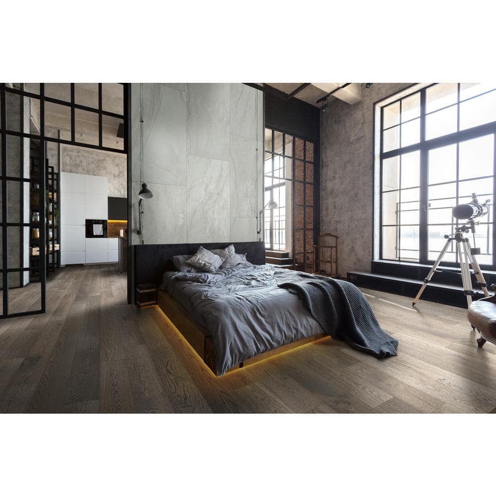 MSI Durban Grey 24 In. X 48 In. Matte Porcelain Floor And Wall Tile (5 ...