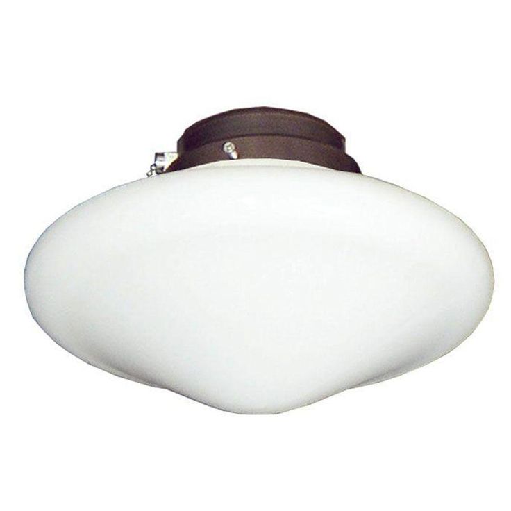 113 Tapered Schoolhouse Oil Rubbed Bronze Indoor/Outdoor Ceiling Fan L ...