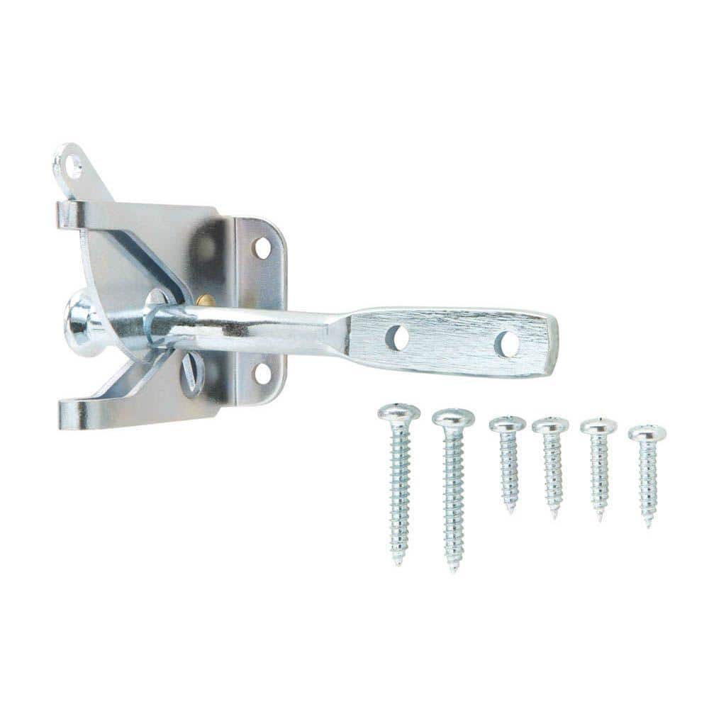 Everbilt Zinc-Plated Gate Latch, Steel, 4 in. Arm – Super Arbor