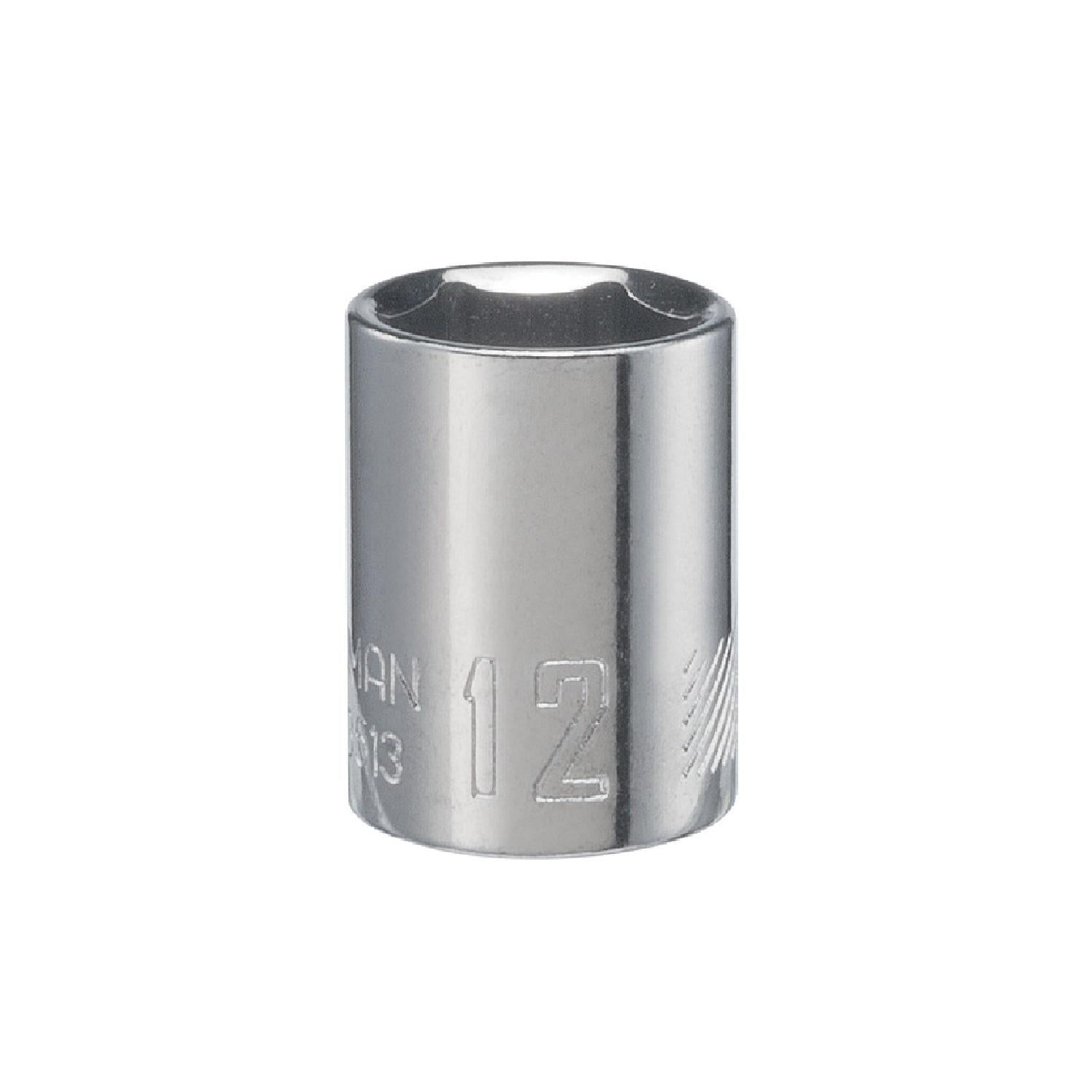 Craftsman 12mm Metric 6-Point Shallow Socket, 1/4 in. Drive – Super Arbor
