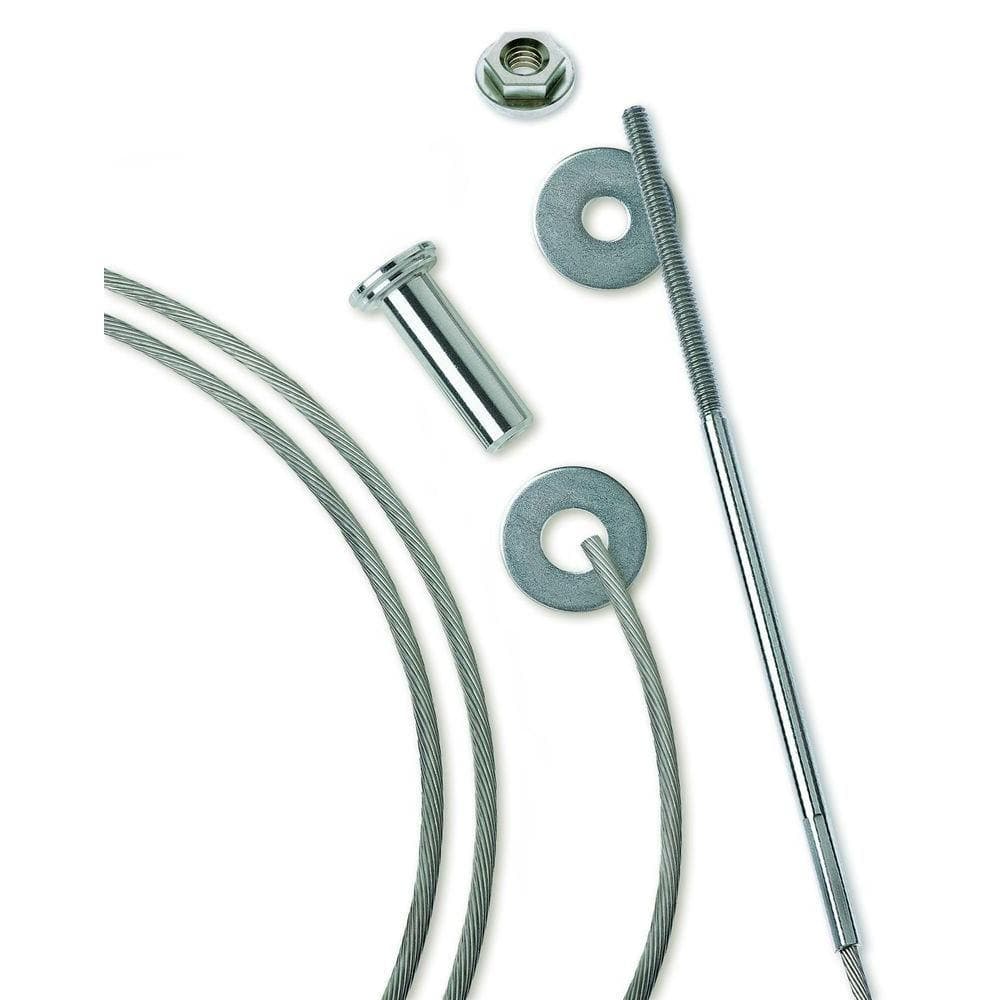 Feeney 10 ft. Stainless Steel Cable Assembly Kit for Cable Railing Sys ...
