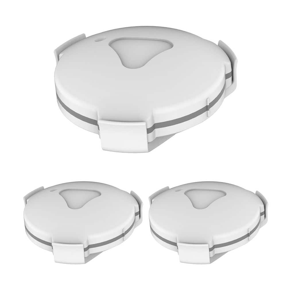 Feit Electric Battery-Powered Smart Home Wi-Fi Connected Wireless Wate ...