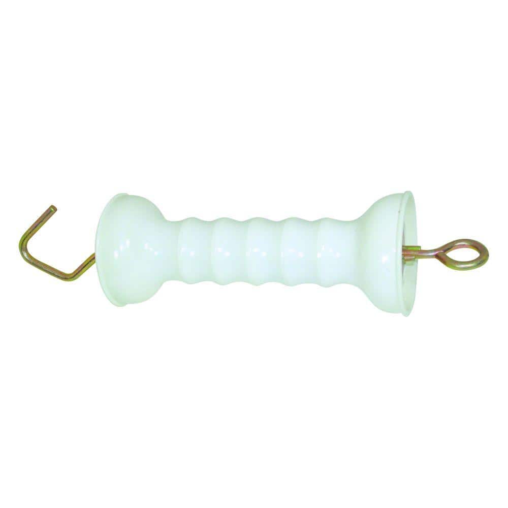 Field Guardian White Plated Heavy-Duty Gate Handle – Super Arbor