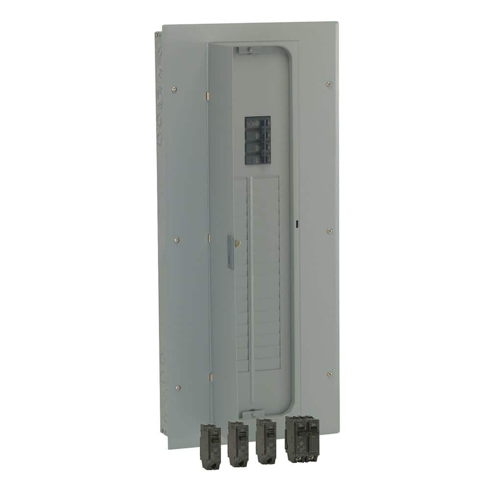 GE 150 Amp 32-Space 64-Circuit Main Breaker Indoor Load Center Contrac ...