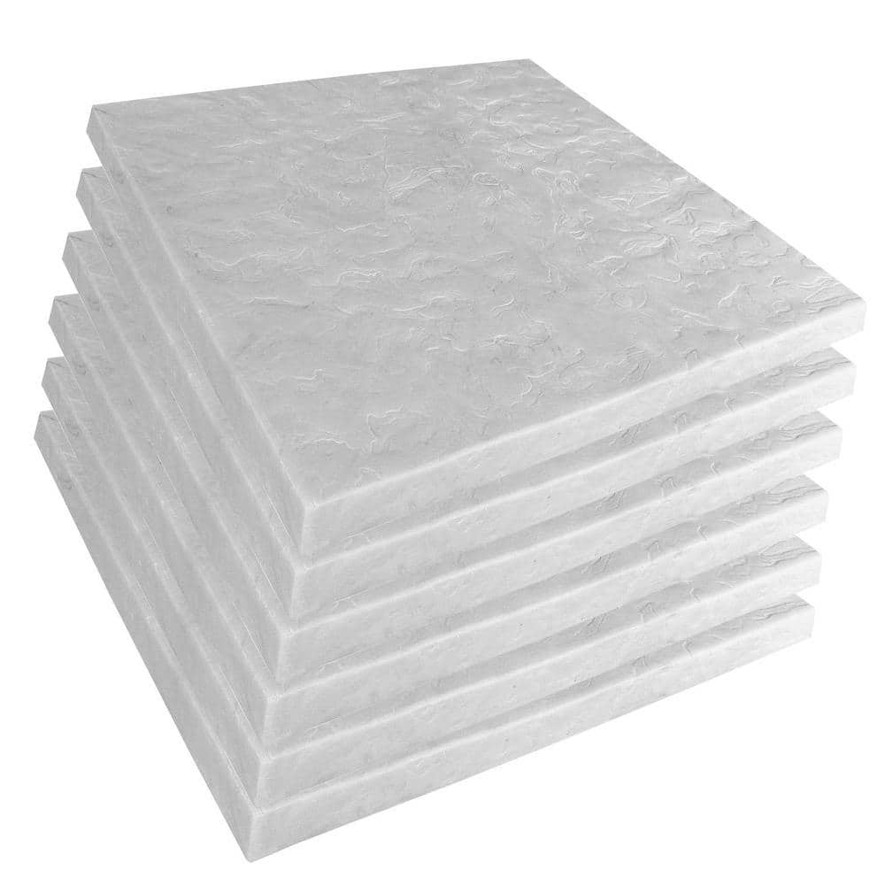 Emsco 24 in. x 24 in. High-Density Plastic Resin Extra-Large Paver Pad ...