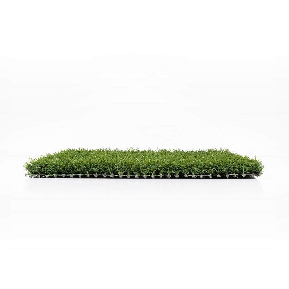 TrafficMaster TruGrass Emerald 12 ft. Wide x Cut to Length Green Artif ...