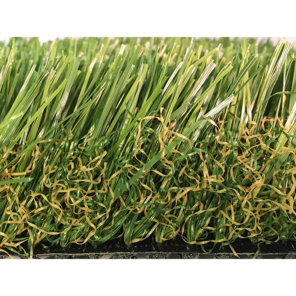 GREENLINE ARTIFICIAL GRASS Supreme 2.5-90 Fescue 15 ft. Wide x Cut to ...