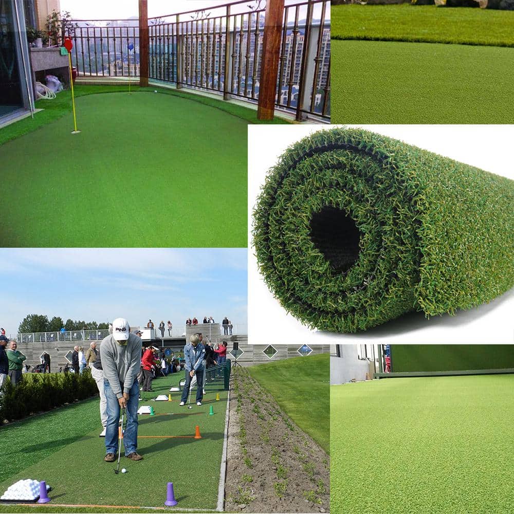 LITA GOLF Putting Green 4 ft. x 6 ft. Green Artificial Grass Turf ...