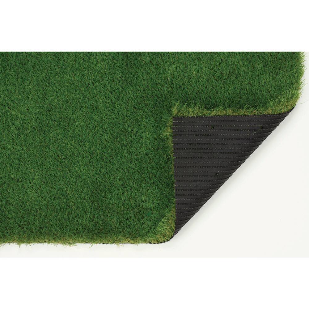 Nance Carpet and Rug Premium Landscape 12 ft. Wide x Cut to Length Gre ...