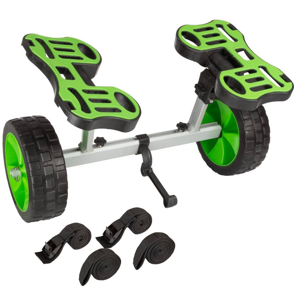 RAD Sportz Kayak Cart (Aluminum) with 220 lbs. Capacity - Green – Super ...