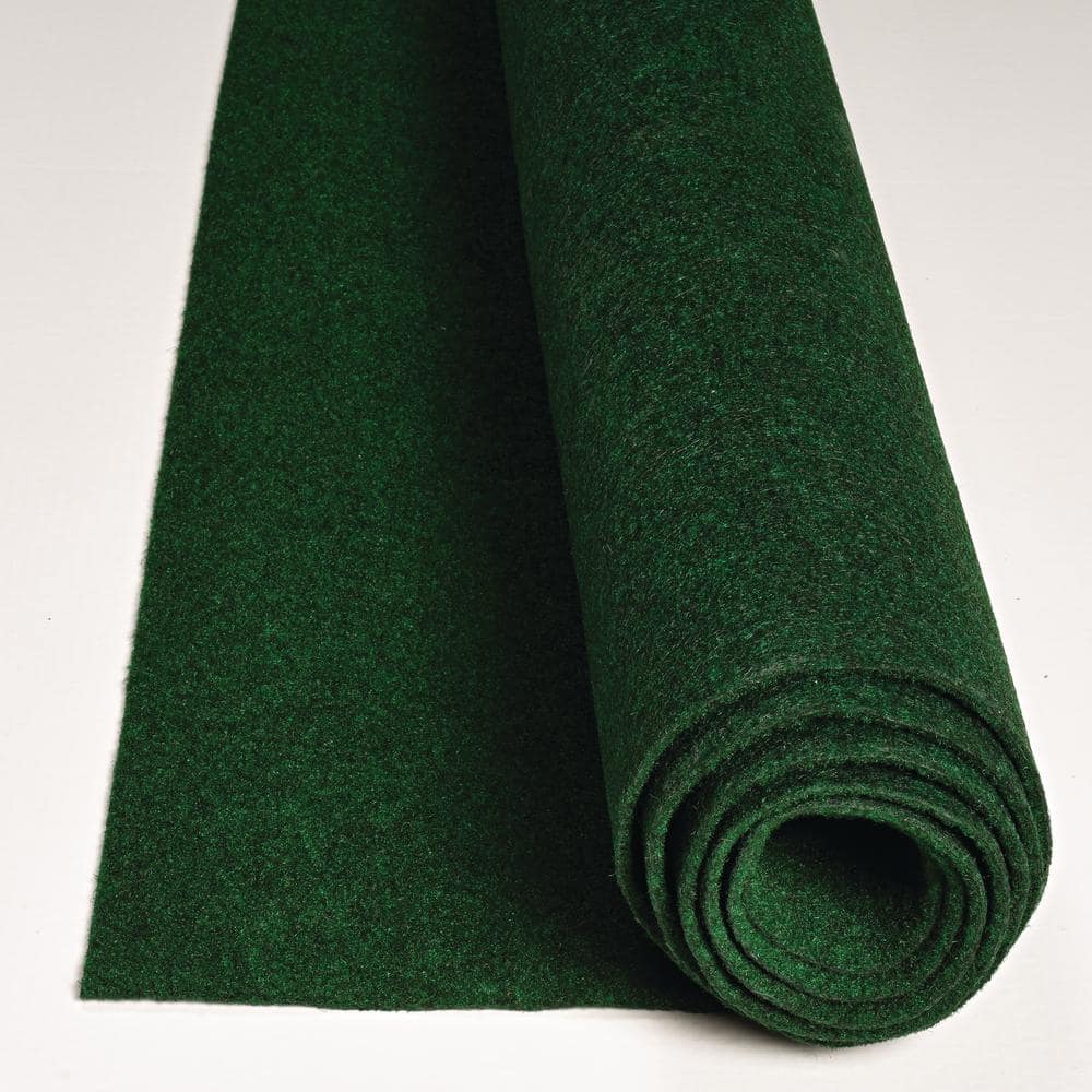 TrafficMaster Grizzly Grass 12 ft. Wide x Cut to Length Green Artifici ...