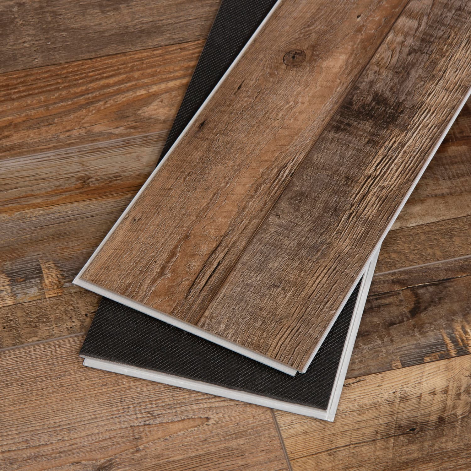 CALI Vinyl Mute Step Redefined Pine 6.5 mm x 7 in. W x 48 in. L Water ...