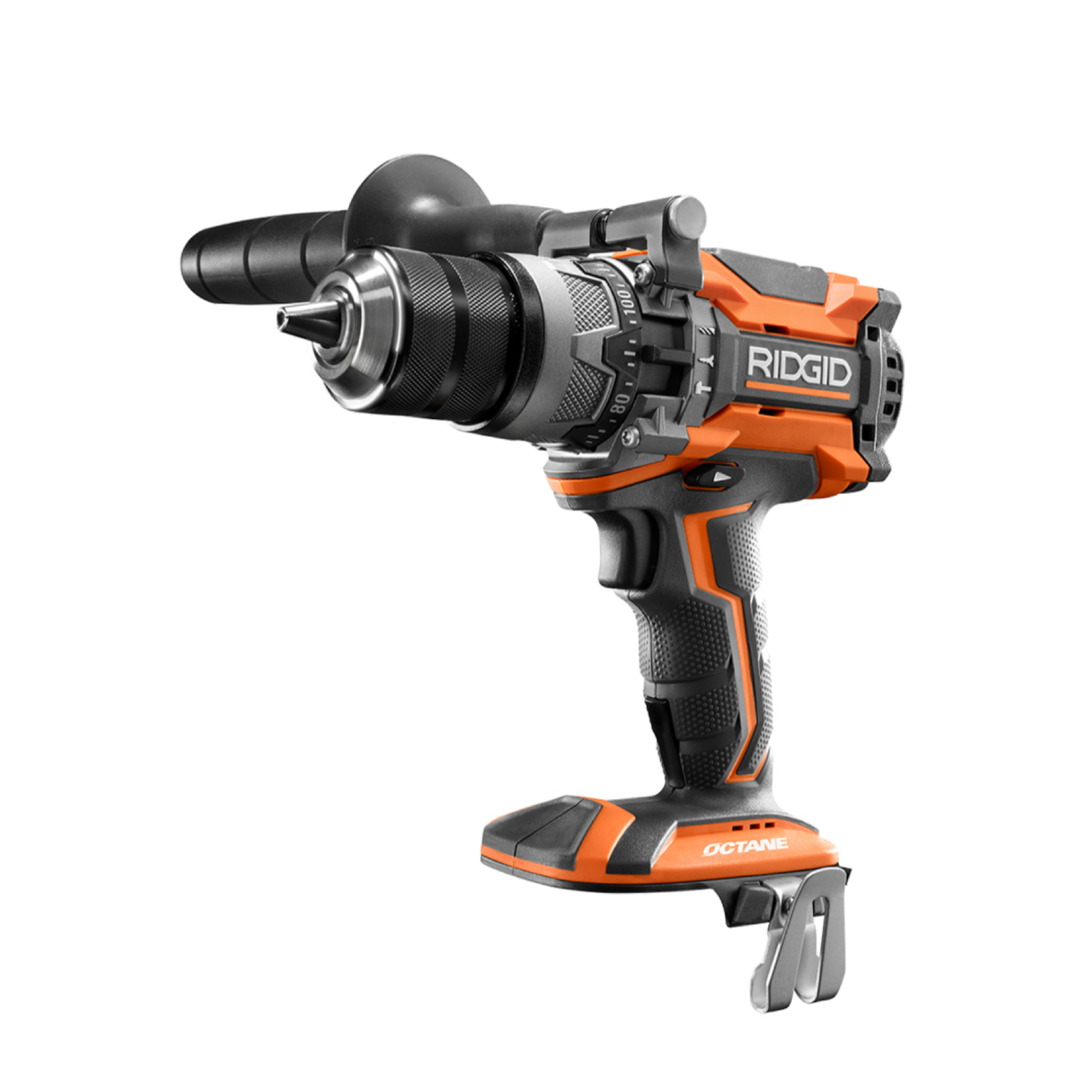 RIDGID 18-Volt OCTANE Cordless Brushless 1/2 in. Hammer Drill/Driver ...