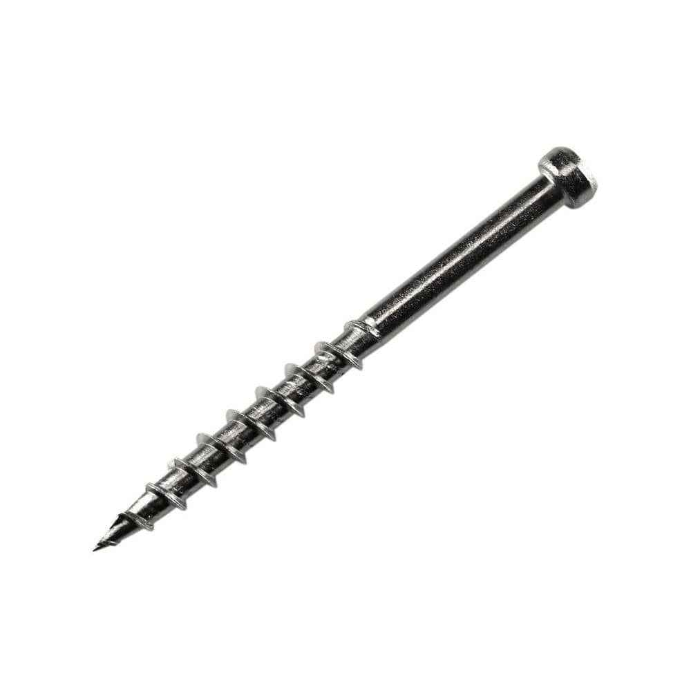 Kreg #8 x 2 in. KTX Square Drive Pan Head Stainless-Steel Deck Screws ...