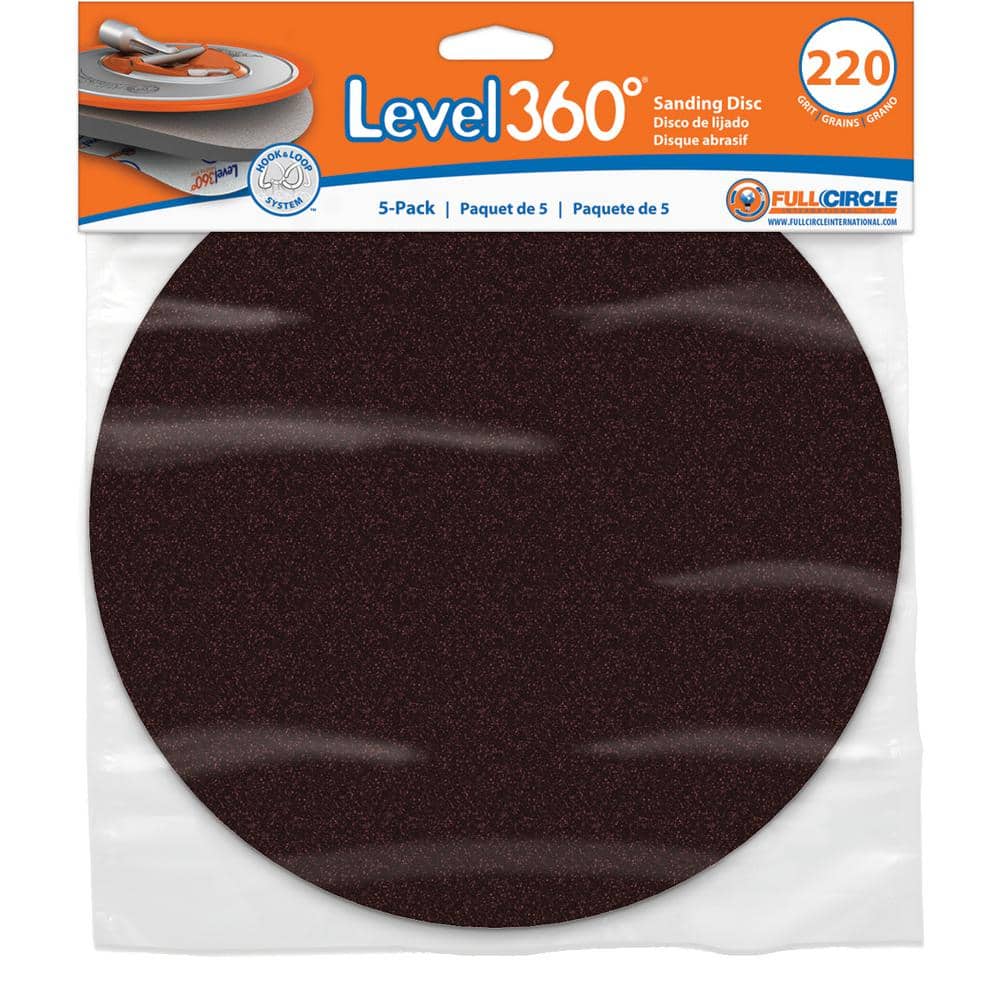 Level360 220 Grit Sanding Disc (5-Pack) – Super Arbor