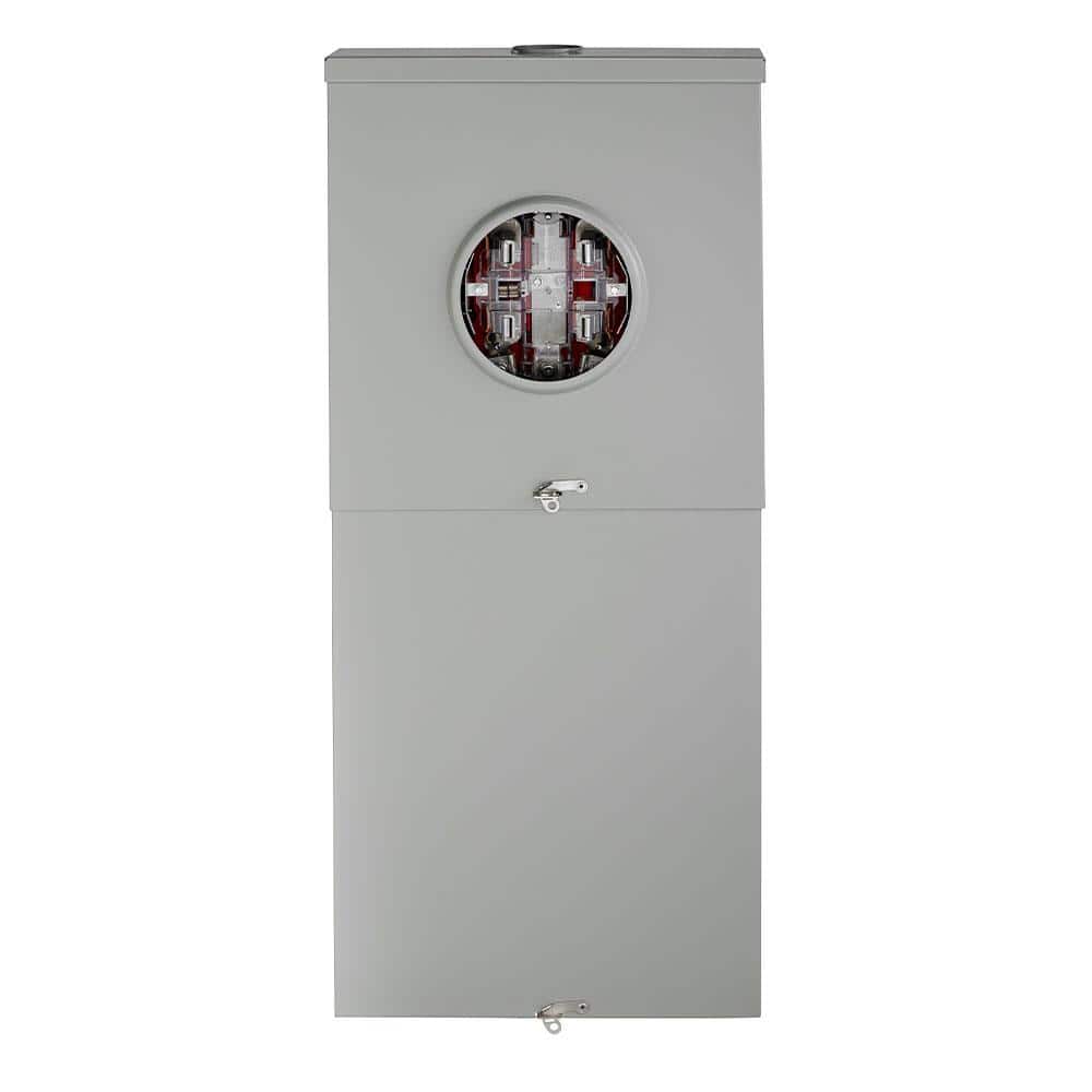 Leviton 150 Amp Outdoor Meter Main Combo, 8-Spaces, Ringless with Leve ...