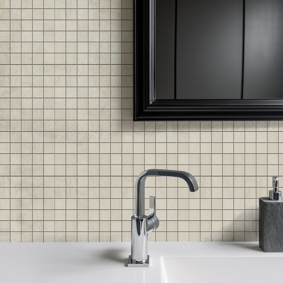 Karo White 2x2 Matte Porcelain Mosaic Tile - Durable and Stylish ...