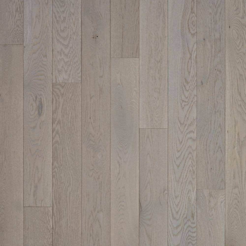 Bruce Plano Low Gloss Shale Oak 3/4 in. T x 5 in. W Smooth Solid Hardw ...