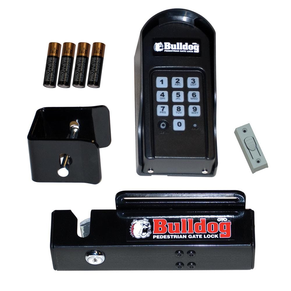 Mighty Mule Pedestrian Gate Lock for Pedestrian Walk-Through Gates ...