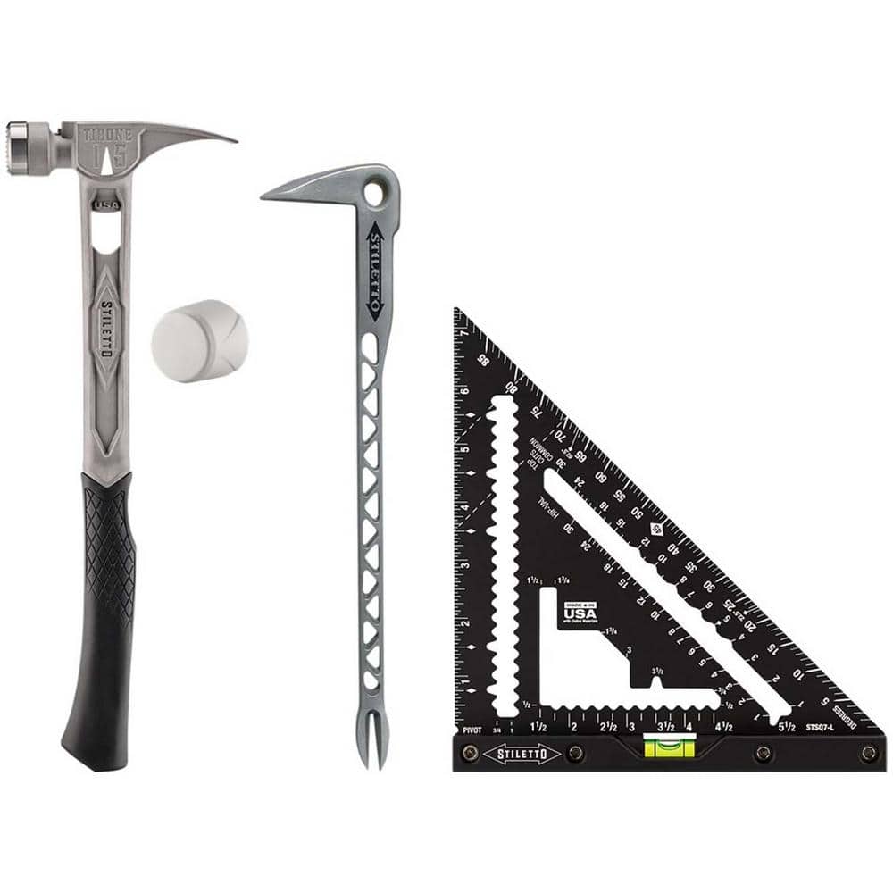 Milwaukee 15 oz. TiBone Milled Face with Curved Handle, Mallet Cap, an ...