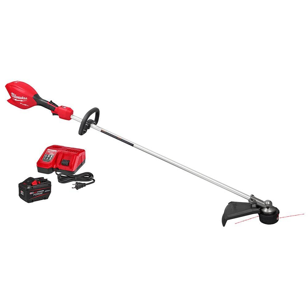 Milwaukee M18 FUEL 16" Brushless Cordless String Trimmer Kit with 12.0 ...