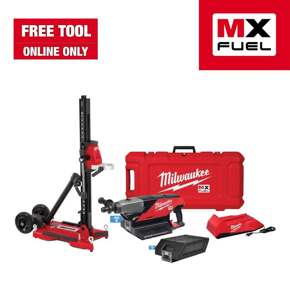 Milwaukee MX FUEL Lithium-Ion Cordless Handheld Core Drill Kit with St ...