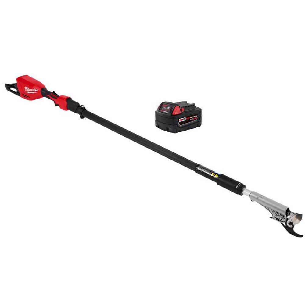 Milwaukee M18 Brushless 18-Volt Cordless Telescoping Pole Pruning Shea ...