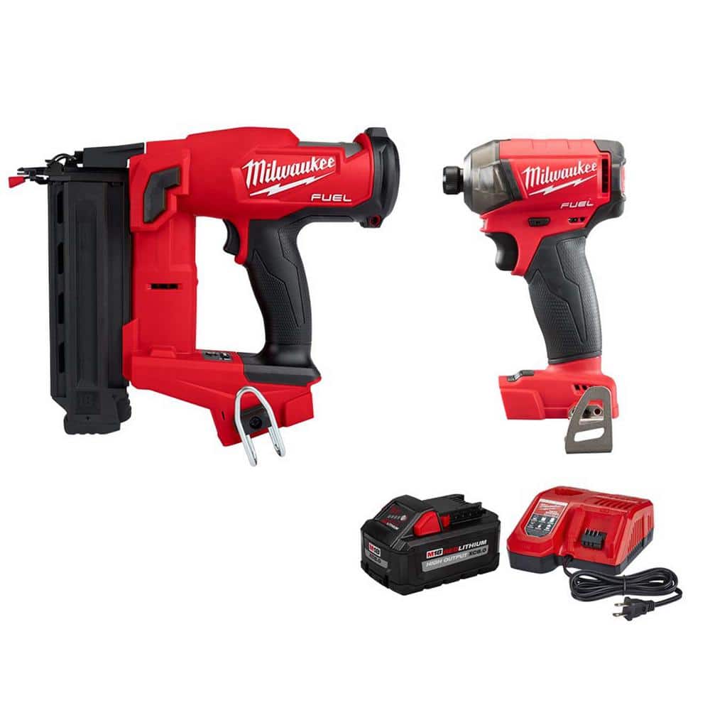 Milwaukee M18 FUEL 18-Volt Lithium-Ion Brushless Cordless Gen II 18-Ga ...