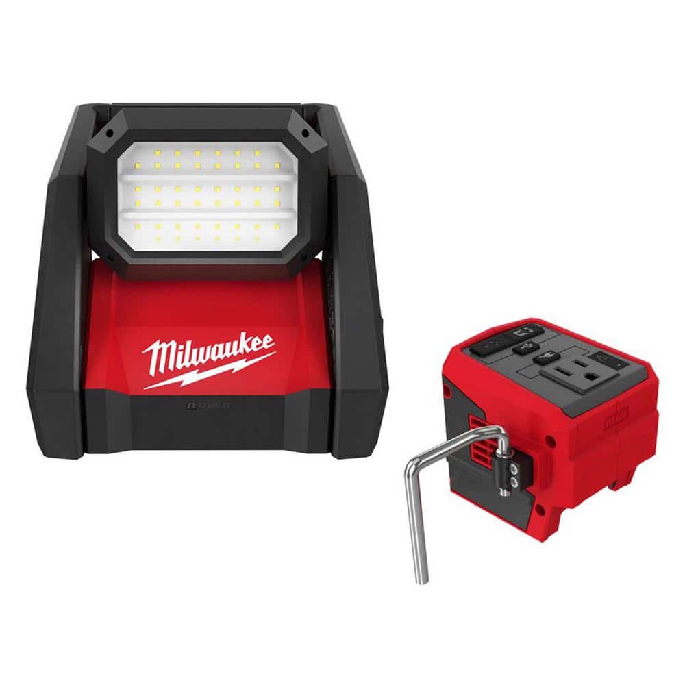 Milwaukee M18 GEN-2 18-Volt Lithium-Ion Cordless 4,000-Lumen ROVER LED ...