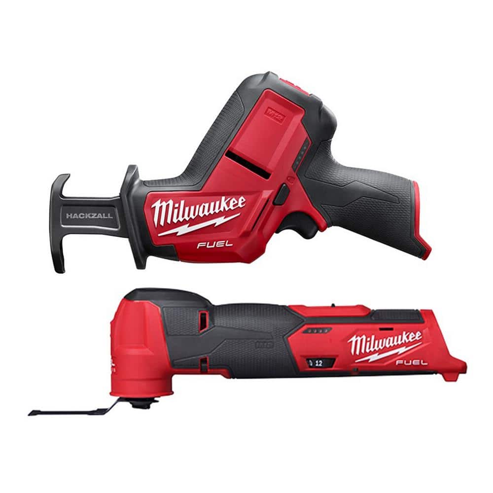 Milwaukee M12 FUEL 12V Lithium‑Ion Cordless Oscillating Multi‑Tool + M ...