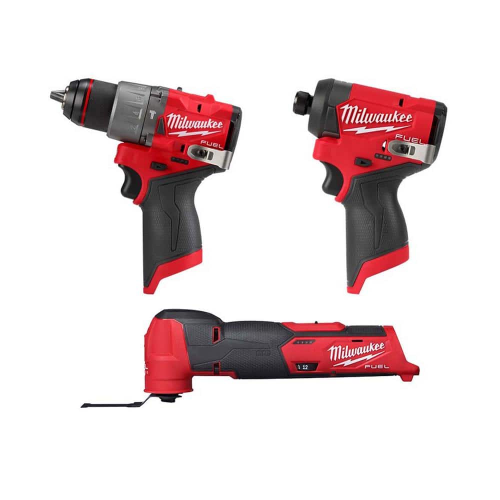Milwaukee M12 FUEL 12V Lithium-Ion Cordless Oscillating Multi-Tool, M1 ...