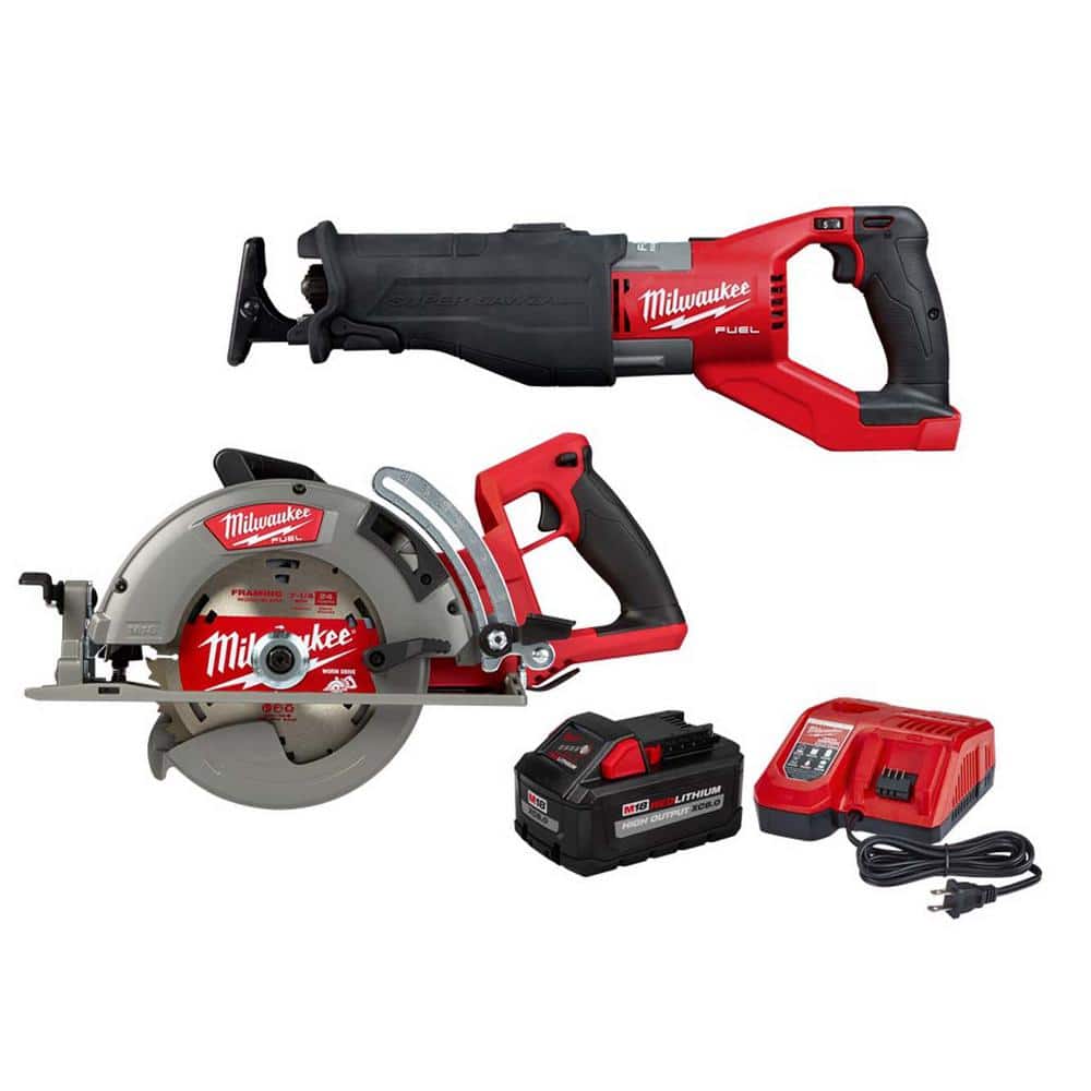 Milwaukee M18 FUEL 18V Lithium-Ion Brushless Cordless Super SAWZALL w ...