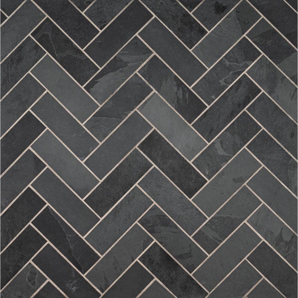 MSI Hampshire 4 in. x 12 in. Gauged Slate Floor and Wall Tile (5 sq. f ...