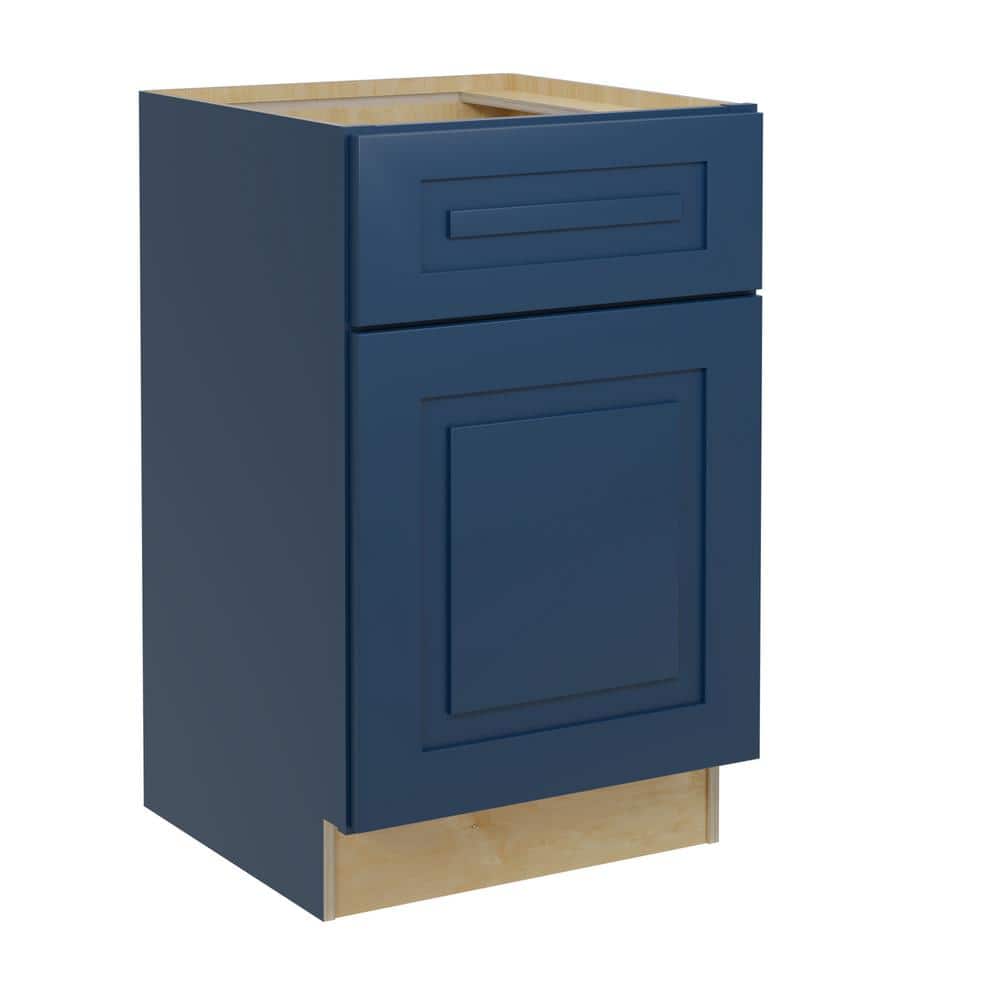 Home Decorators Collection Grayson Mythic Blue Plywood Base Kitchen Ca ...